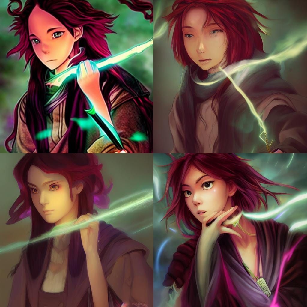 wideshot-view-of-androgynous-draconic-sorcerer-weaving-complex-arcane ...