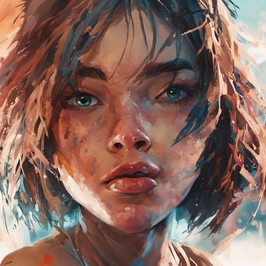 Chloe got caught - AI Generated Artwork - NightCafe Creator