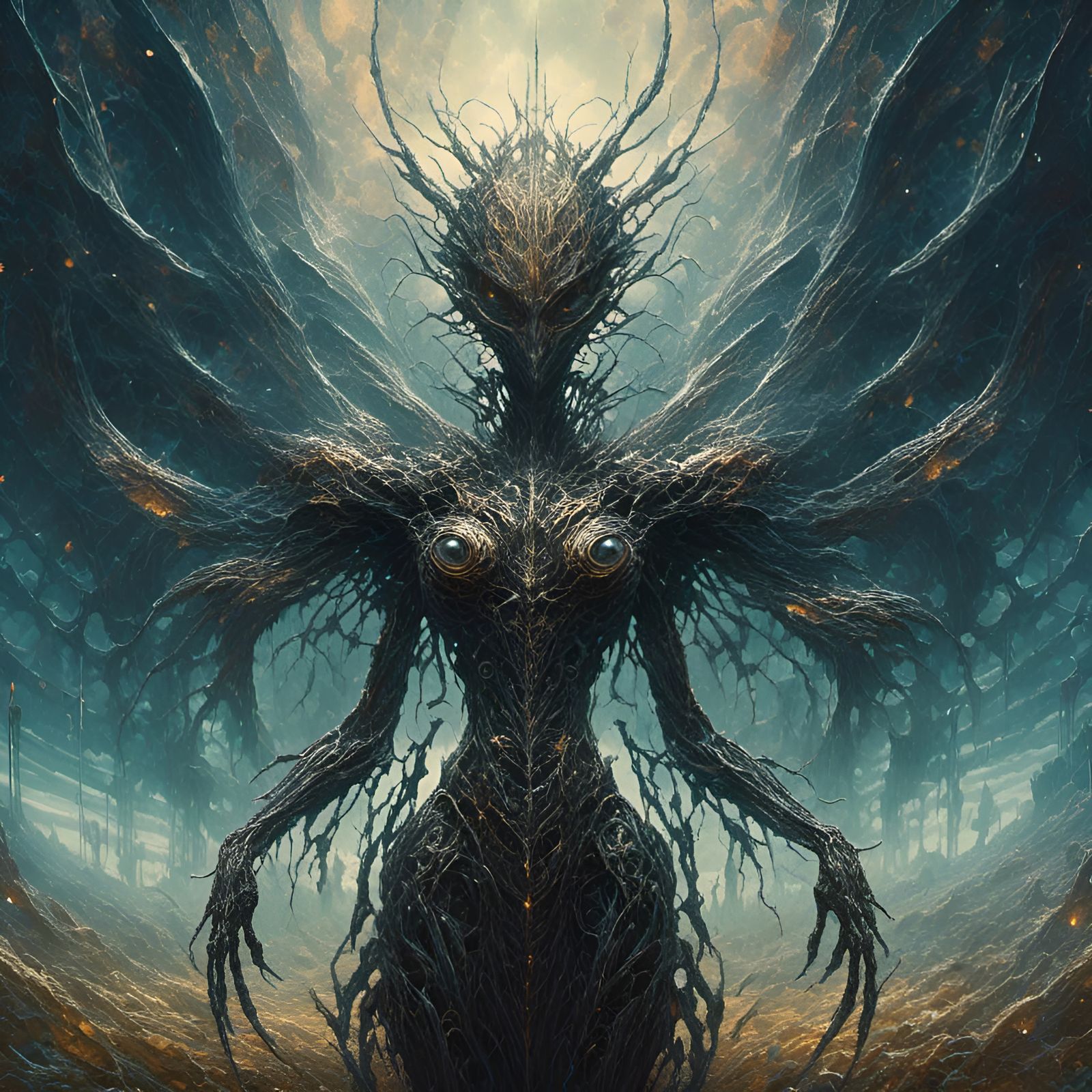 alien deity - AI Generated Artwork - NightCafe Creator