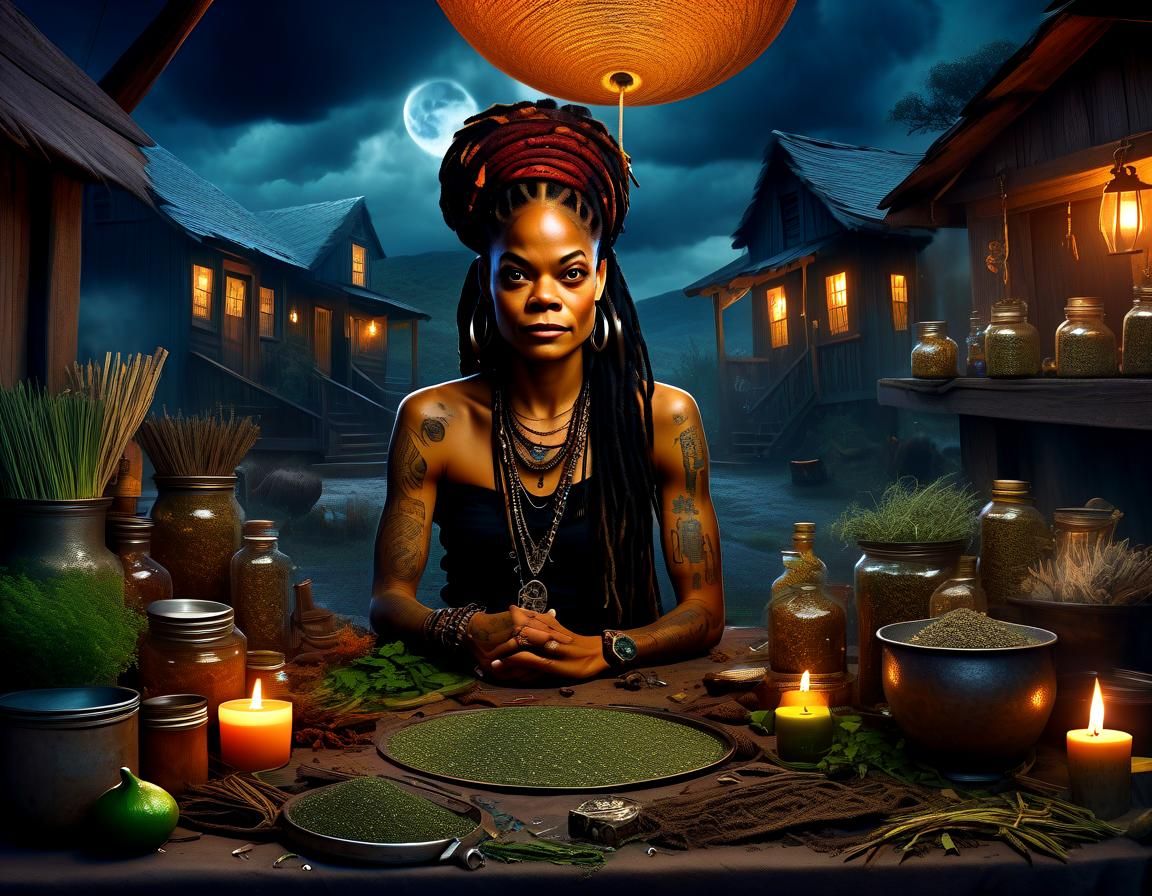 Obia Femme - AI Generated Artwork - NightCafe Creator