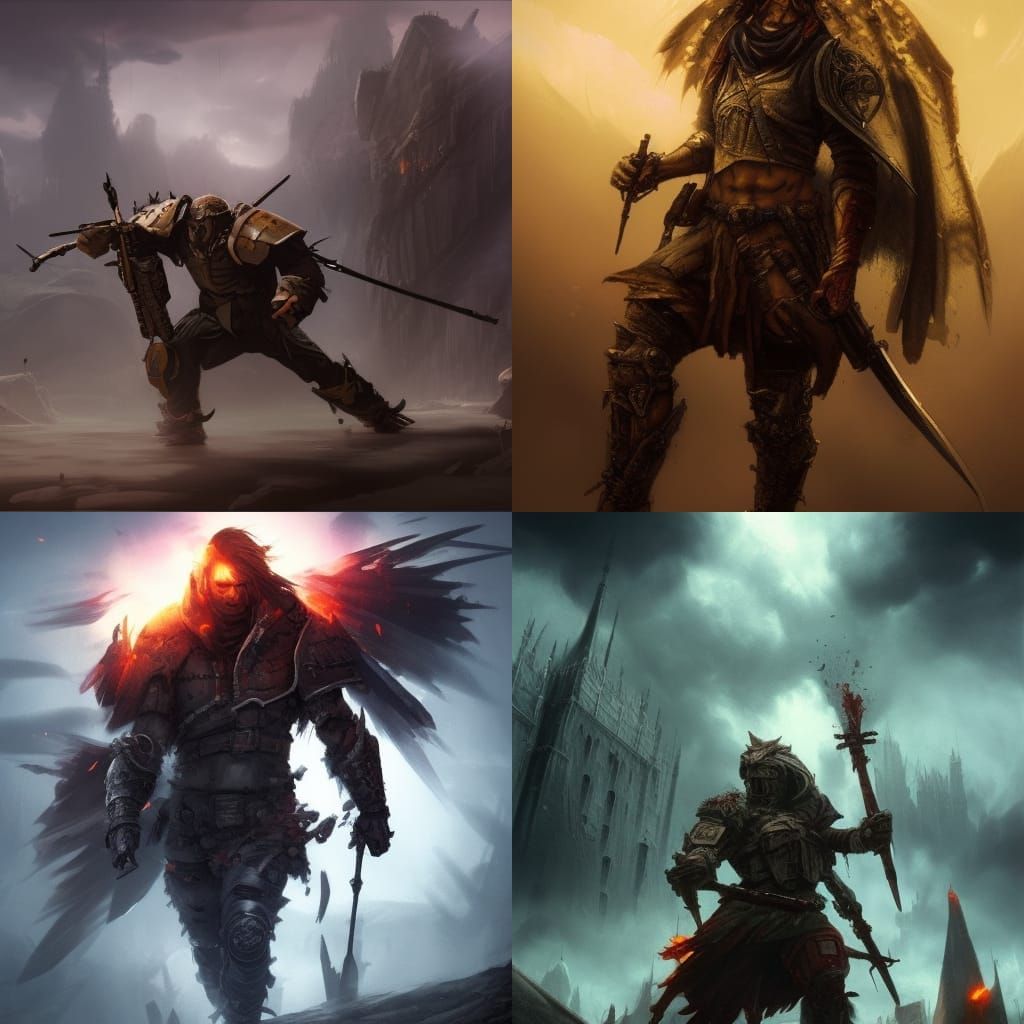 Fighter - AI Generated Artwork - NightCafe Creator