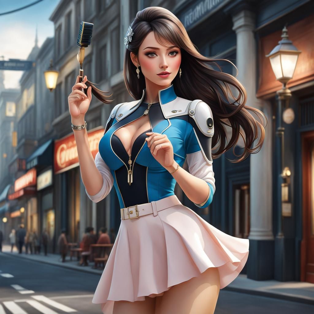 Chic Candy 3 - AI Generated Artwork - NightCafe Creator