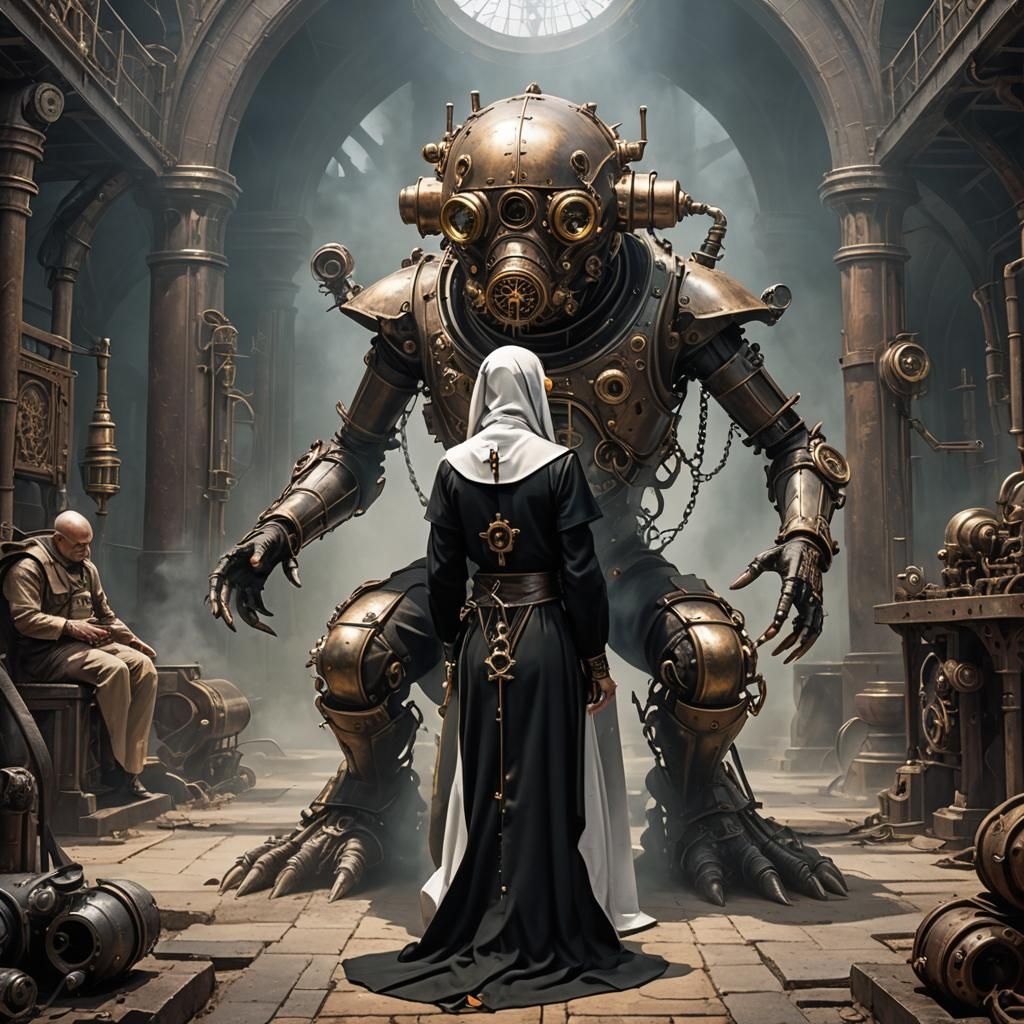 Metal Overlord - AI Generated Artwork - NightCafe Creator