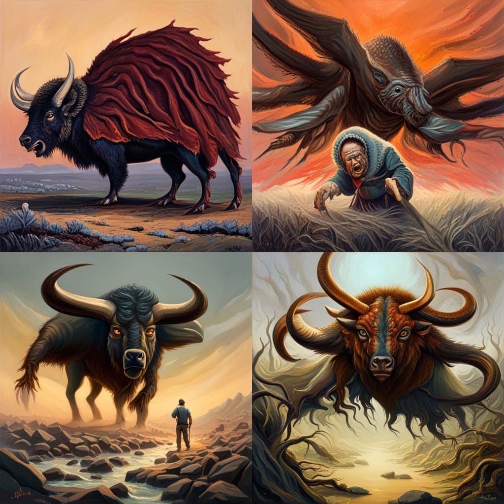 A monster with the face of a terrifying moth, the Body of a large ...