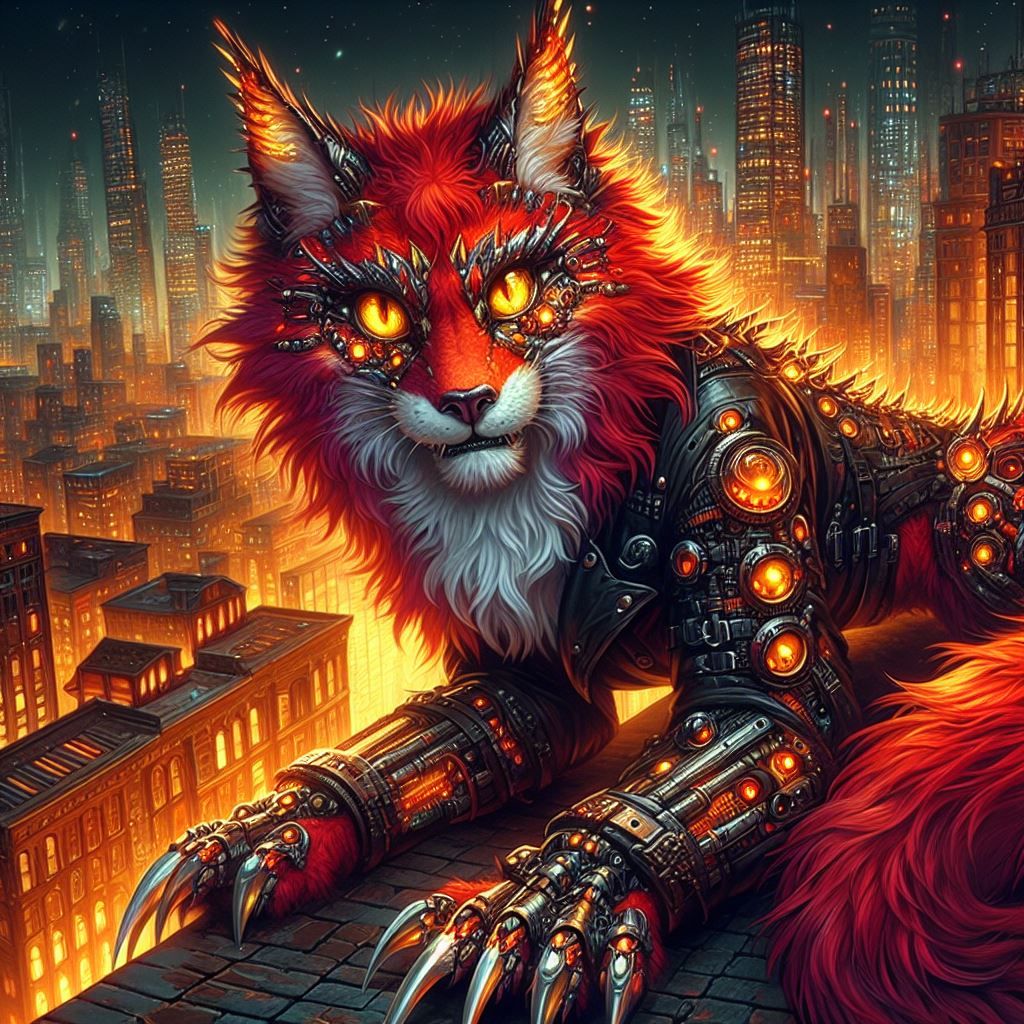 NightFox - AI Generated Artwork - NightCafe Creator