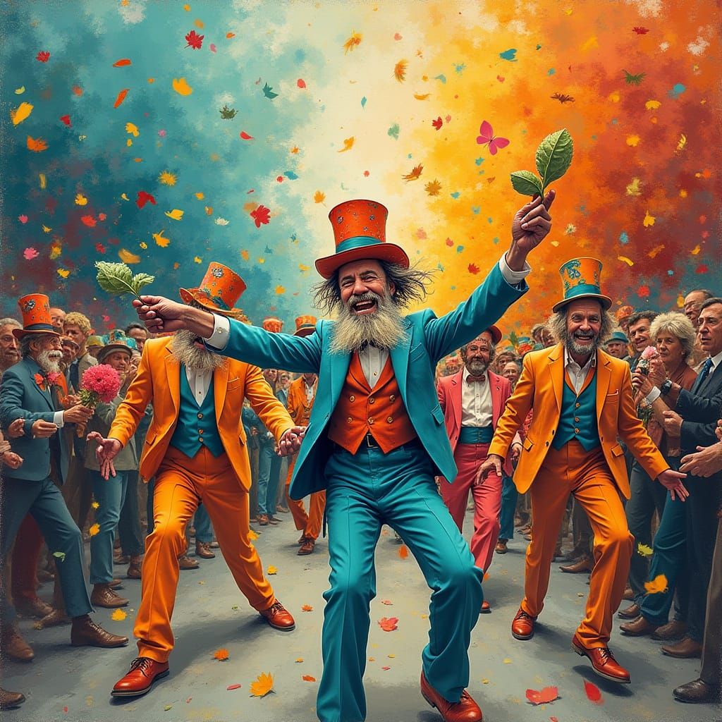 April Fools Parade, A Parade Of Fools playing tricks