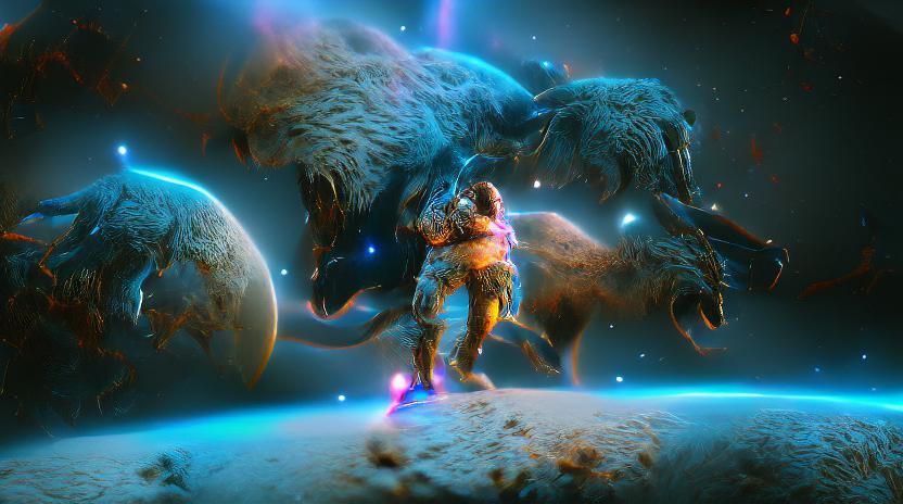 The Great Beast Of Mercury - AI Generated Artwork - NightCafe Creator