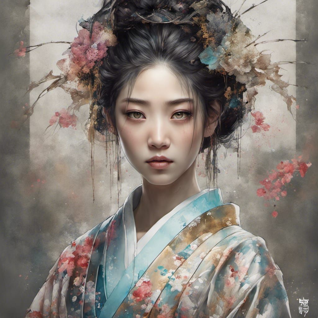 Beautiful Japanese Royalty - AI Generated Artwork - NightCafe Creator