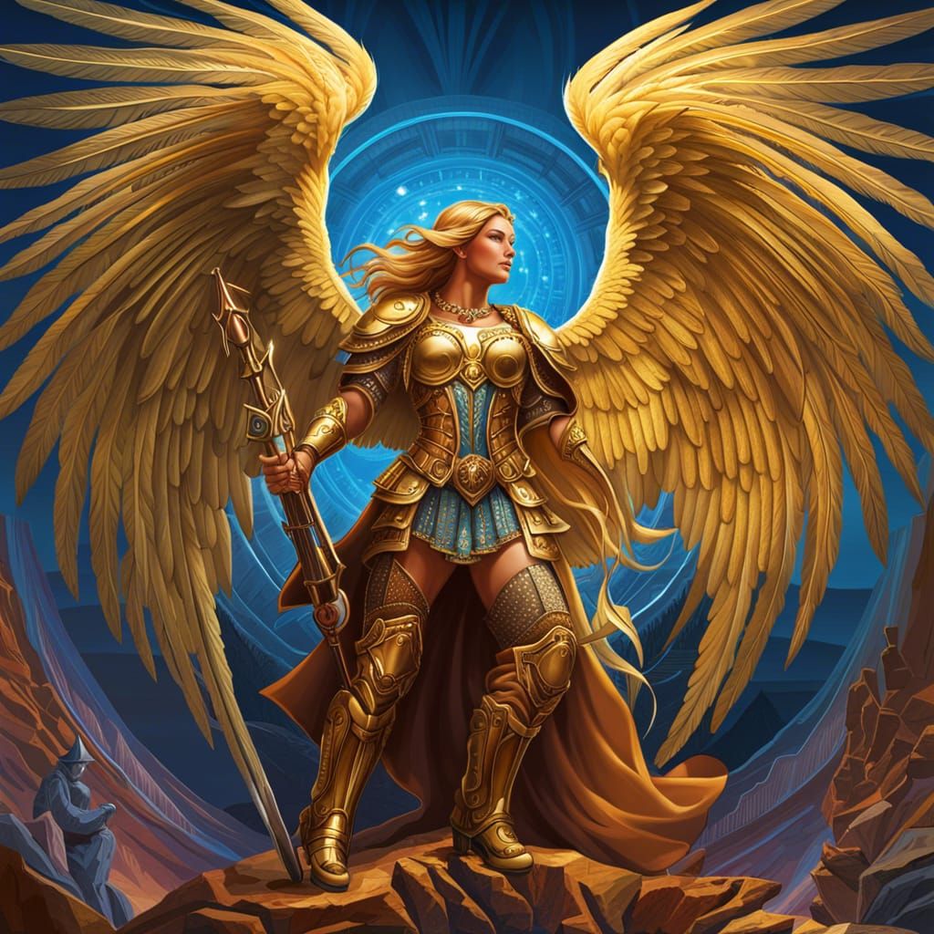 Ukrainian Angels of the tactical medicine - AI Generated Artwork ...