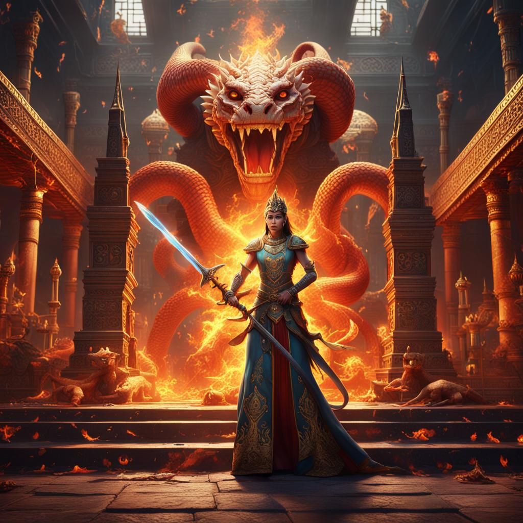 Goddess With Backup - AI Generated Artwork - NightCafe Creator