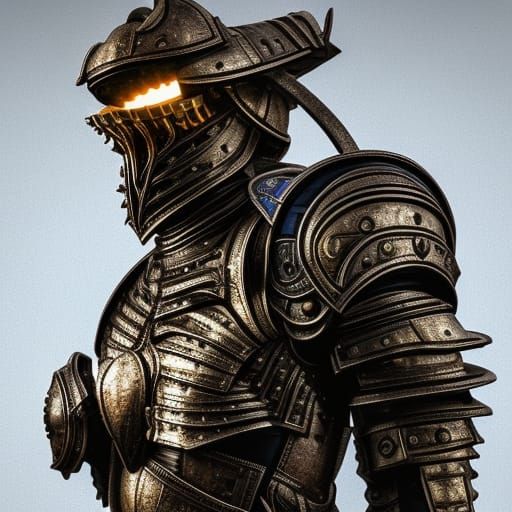 dramatic, complex ildo curve in absurd armor in mimic lock by nino is ...