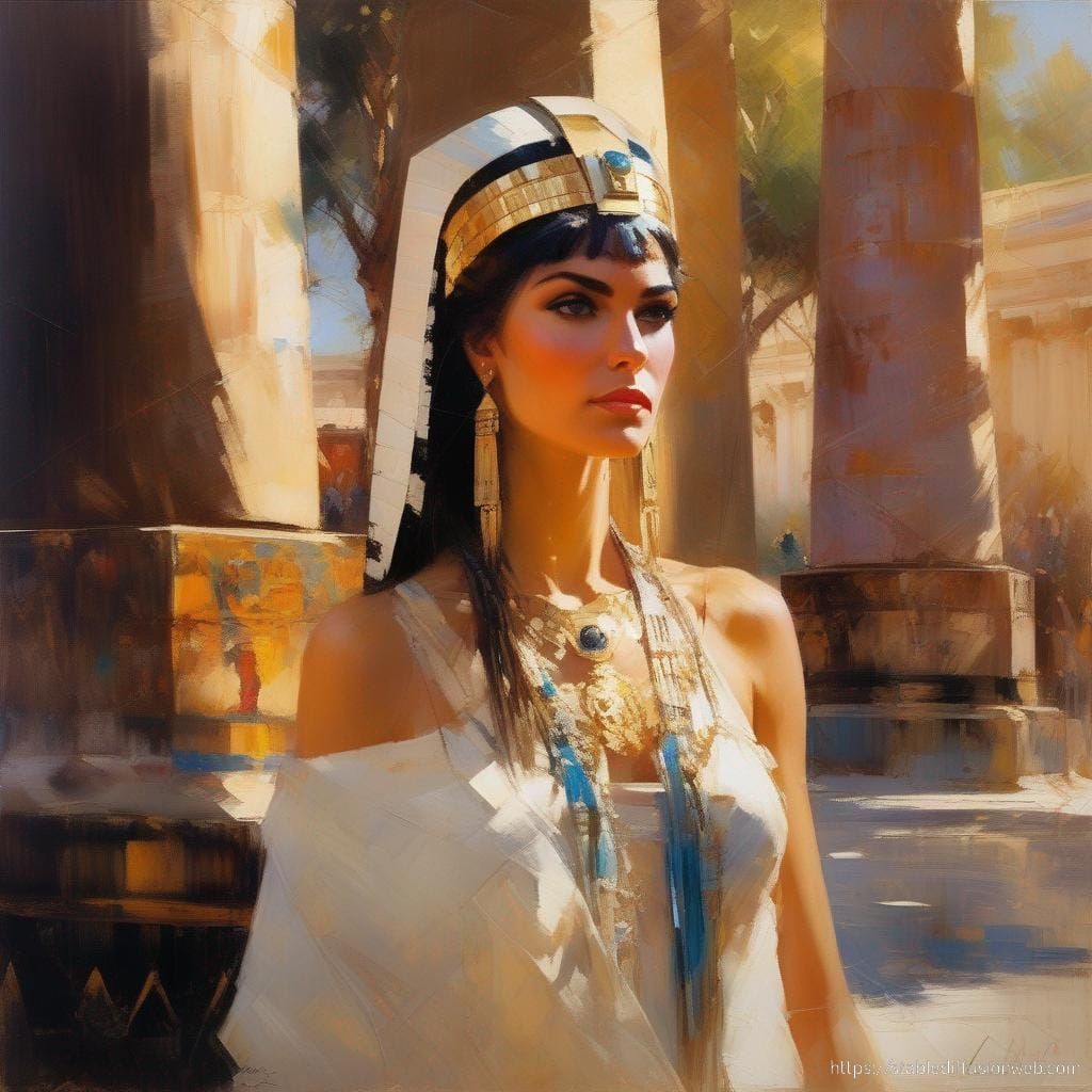 Cleopatra - AI Generated Artwork - NightCafe Creator