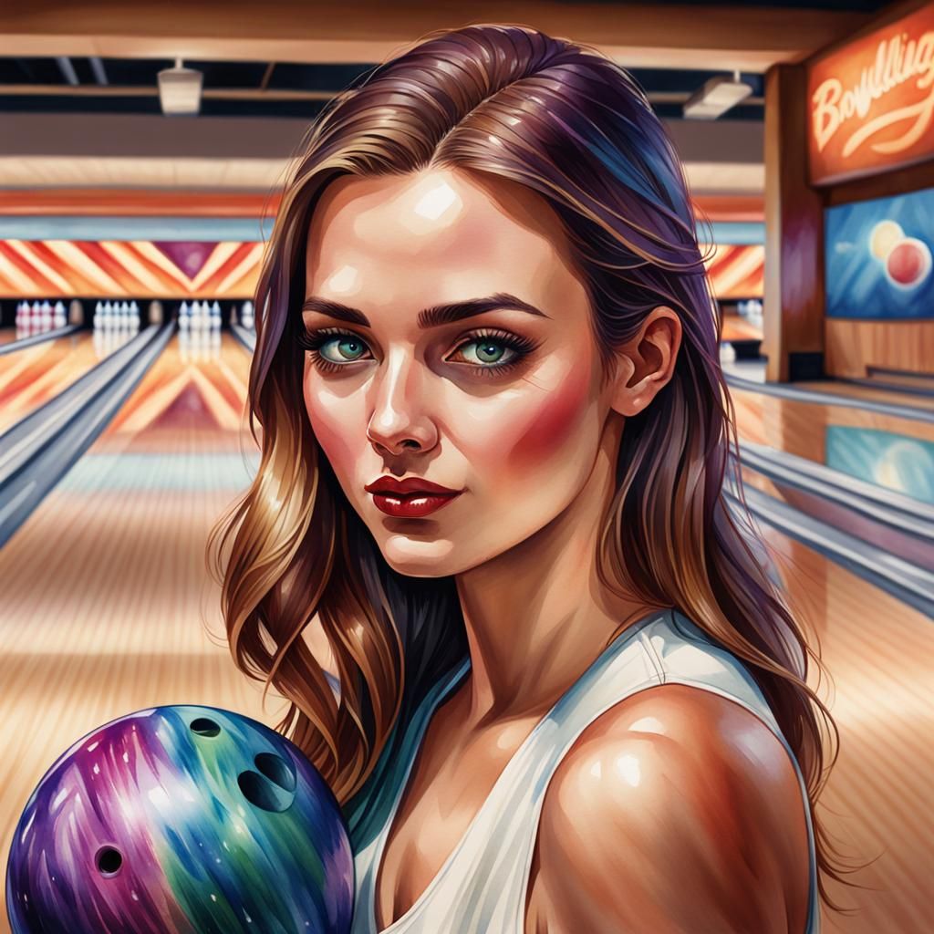 Bowling - AI Generated Artwork - NightCafe Creator
