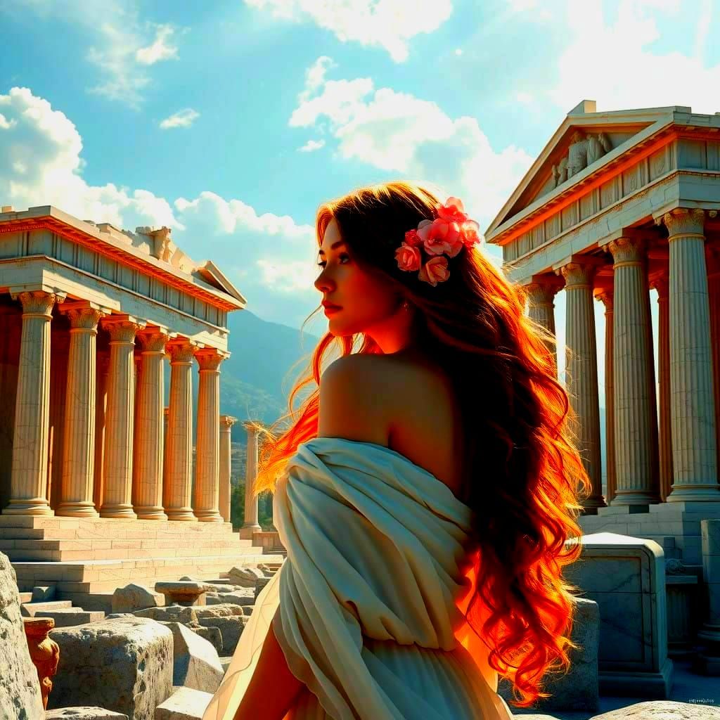 GREEK and Roman VENUS's Daughter VALENTINA EROS From the Goddess of ...