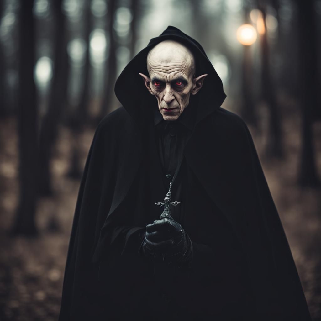(Nosferatu_the_lord_of_the_night)photographic style 2 - AI Generated ...