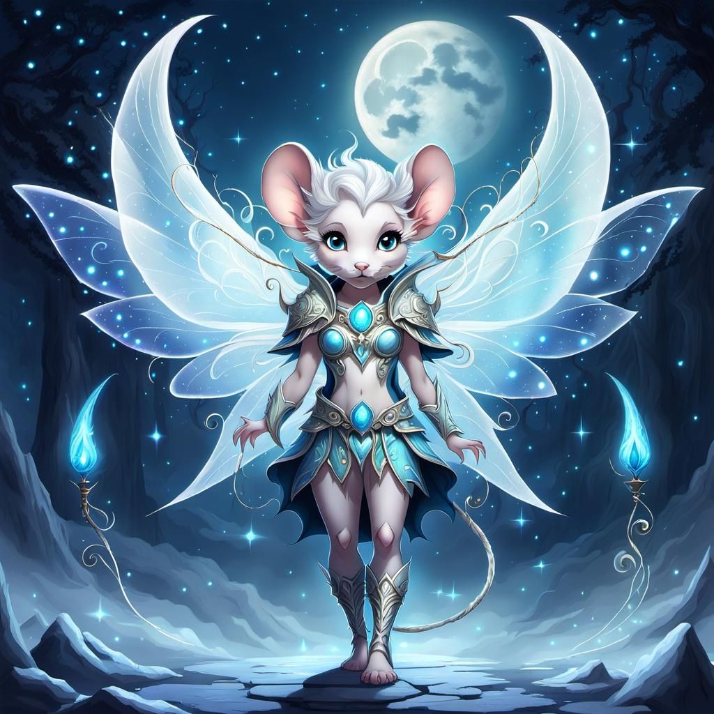 Fairy Mouse - AI Generated Artwork - NightCafe Creator