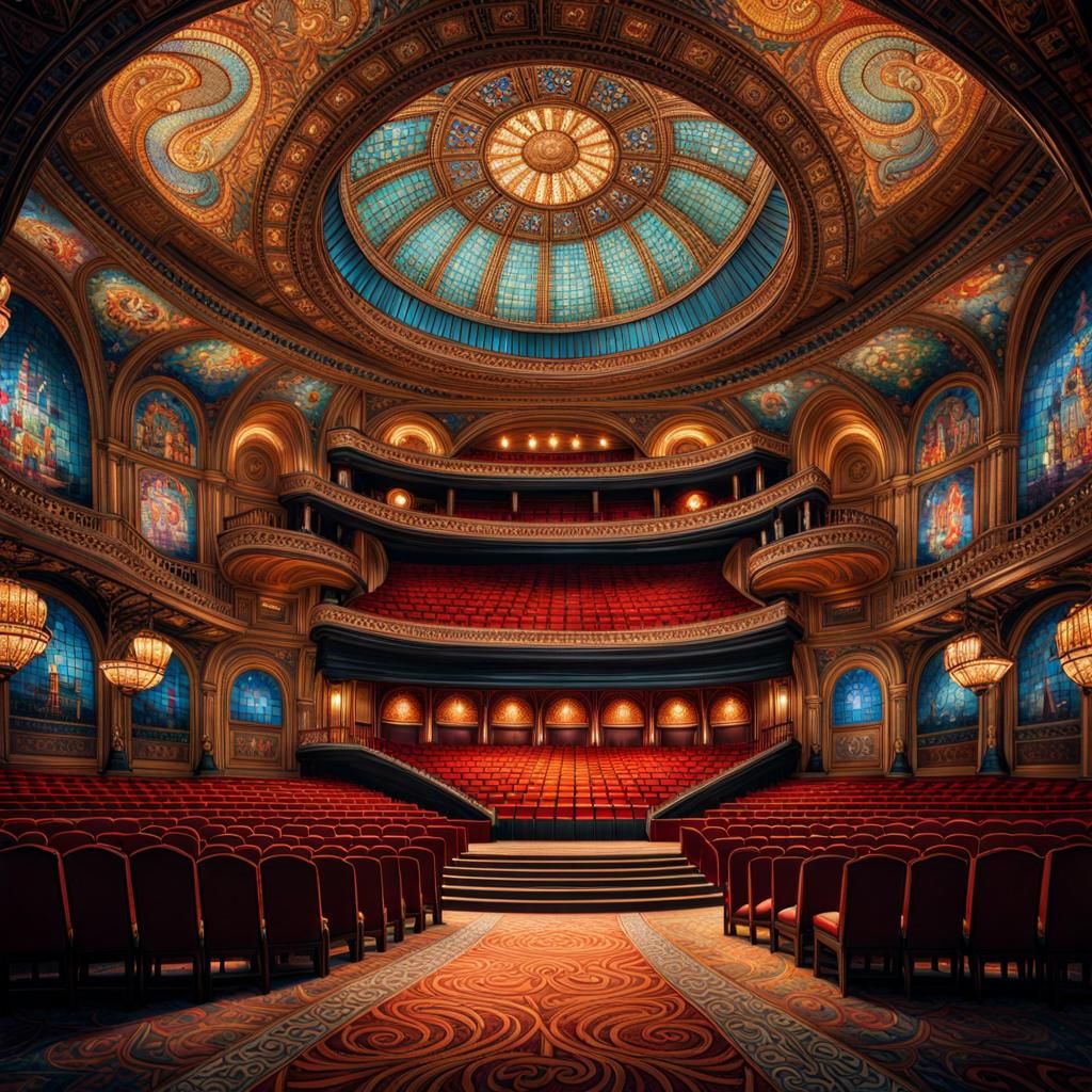 Opera house - AI Generated Artwork - NightCafe Creator