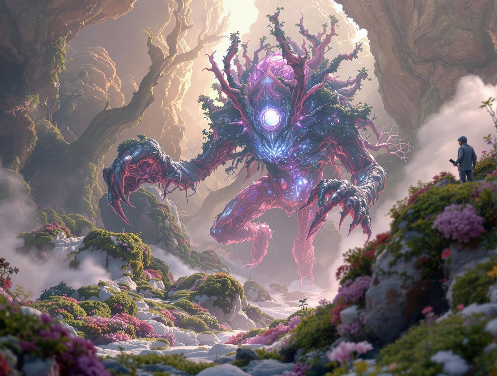 Polydimensional Clawminding Entity Unfolds in Hype... - AI Art