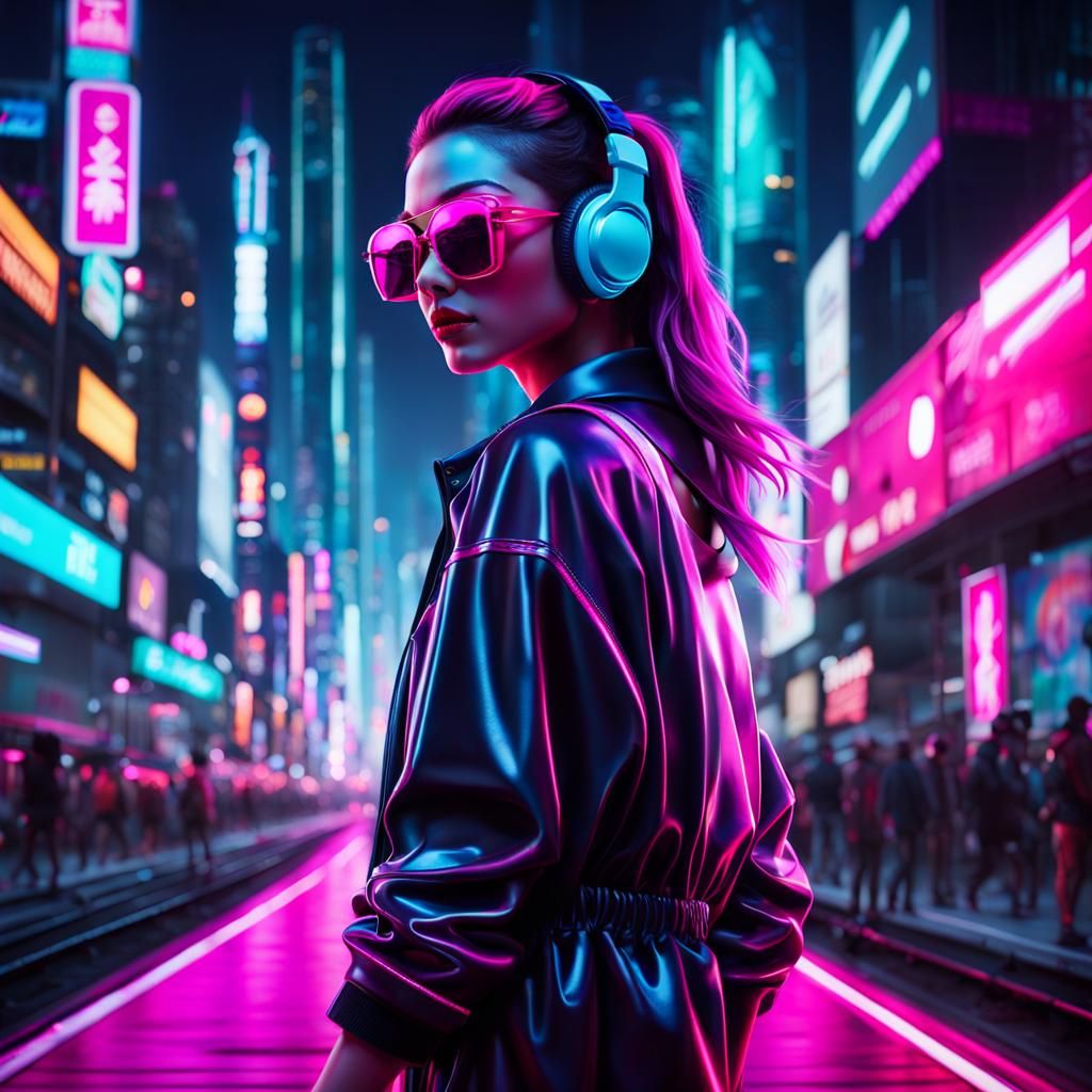 Night City - AI Generated Artwork - NightCafe Creator