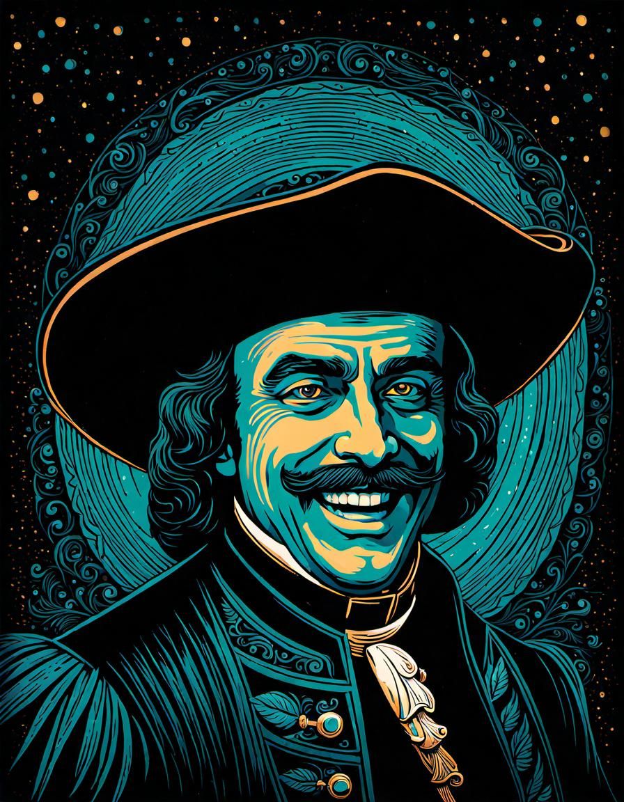 The Laughing Cavalier in the Style of James R. Eads #2 - AI Generated ...