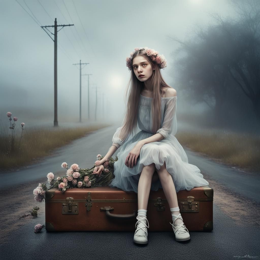 Lost in nowhere - AI Generated Artwork - NightCafe Creator