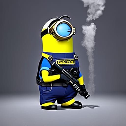 minion swat division - AI Generated Artwork - NightCafe Creator