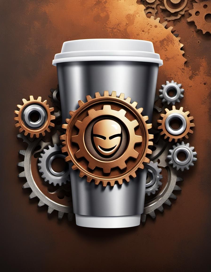 "The Gear" Coffee Shop - AI Generated Artwork - NightCafe Creator