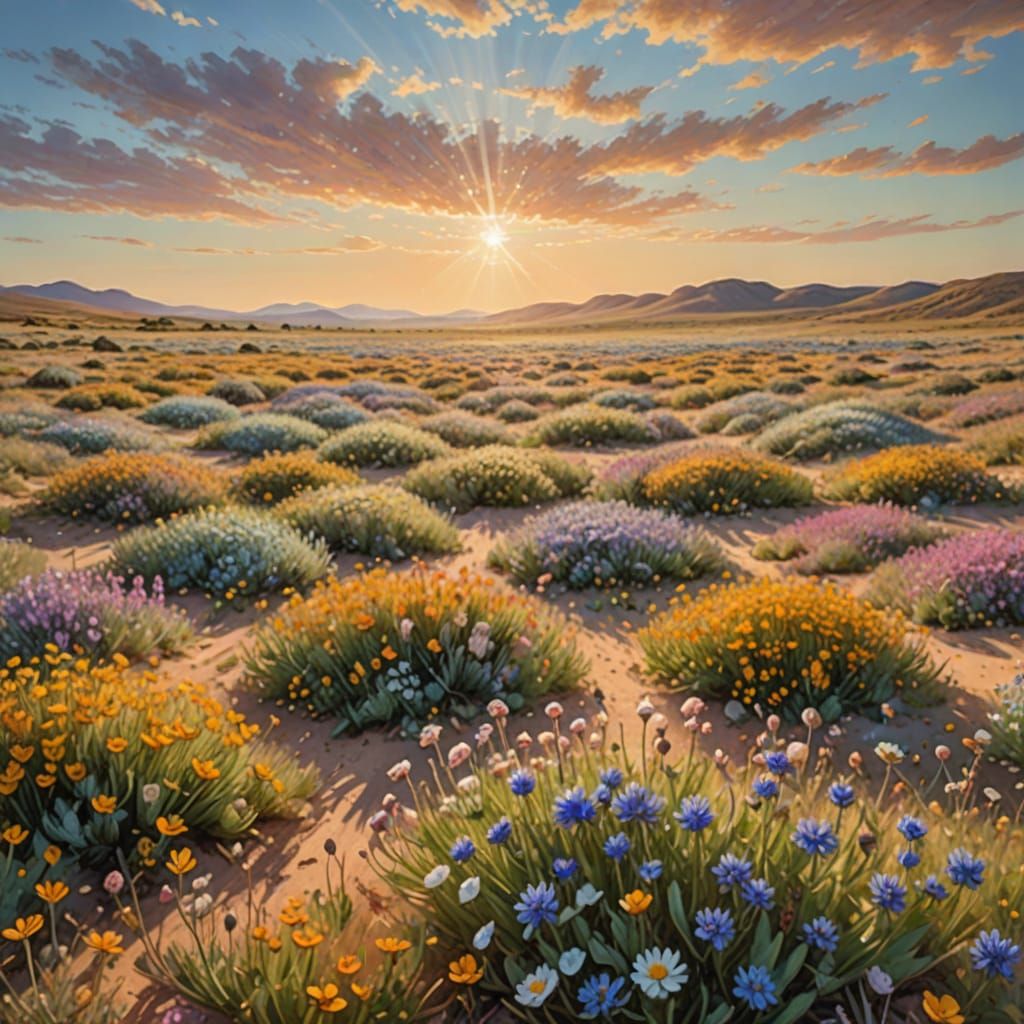 Spring in the Kalahari desert - Spring in the Kalahari deser...