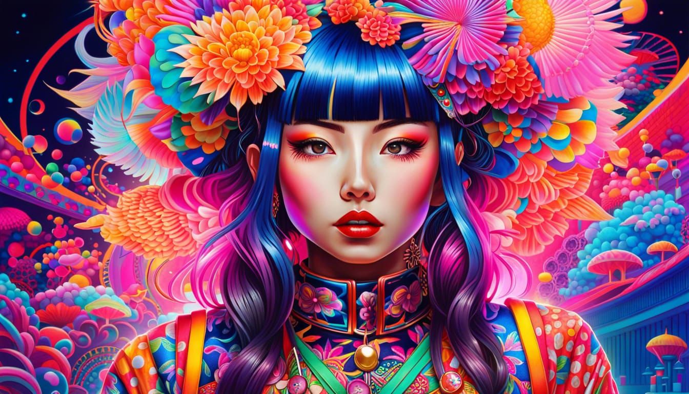 Technicolor - AI Generated Artwork - NightCafe Creator