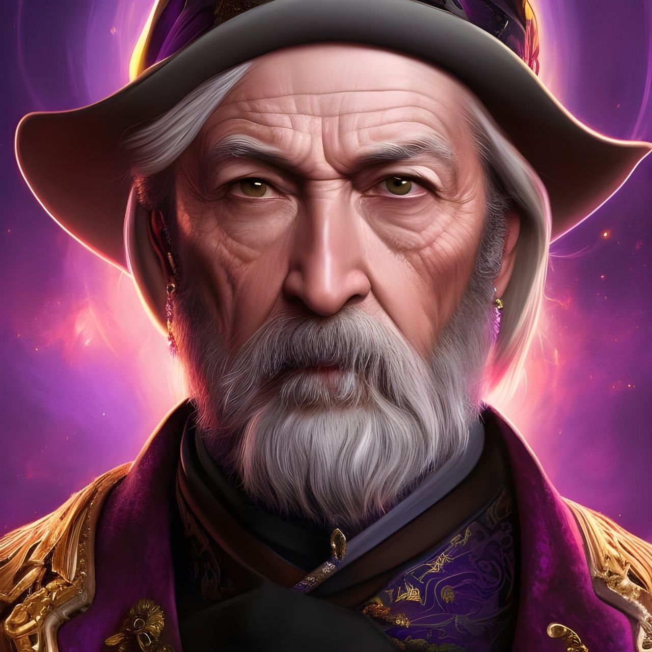 He's a wizard, not a lizard. - AI Generated Artwork - NightCafe Creator