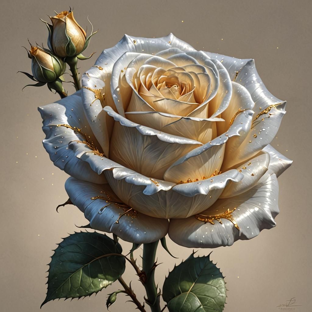 Rose - AI Generated Artwork - NightCafe Creator