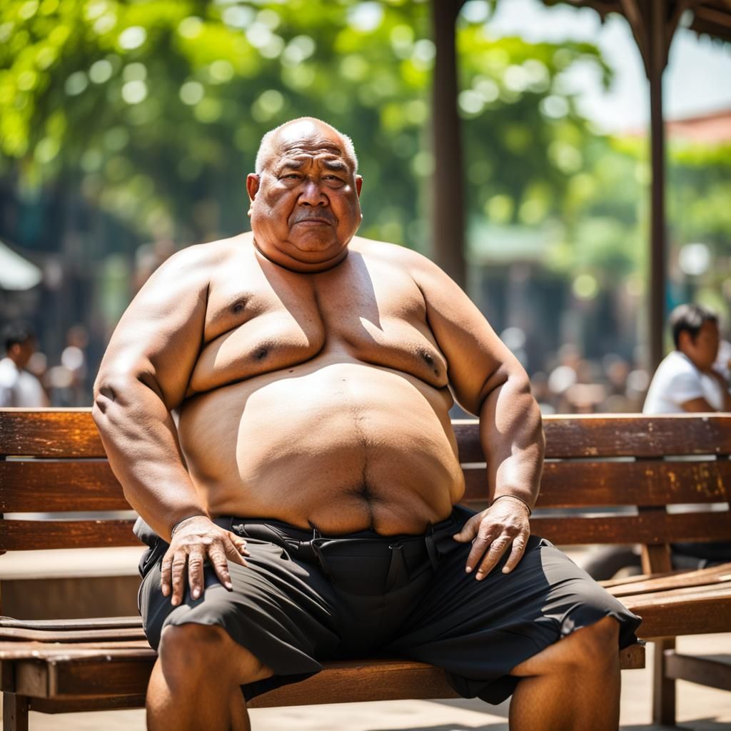 Fat Papa - AI Generated Artwork - NightCafe Creator