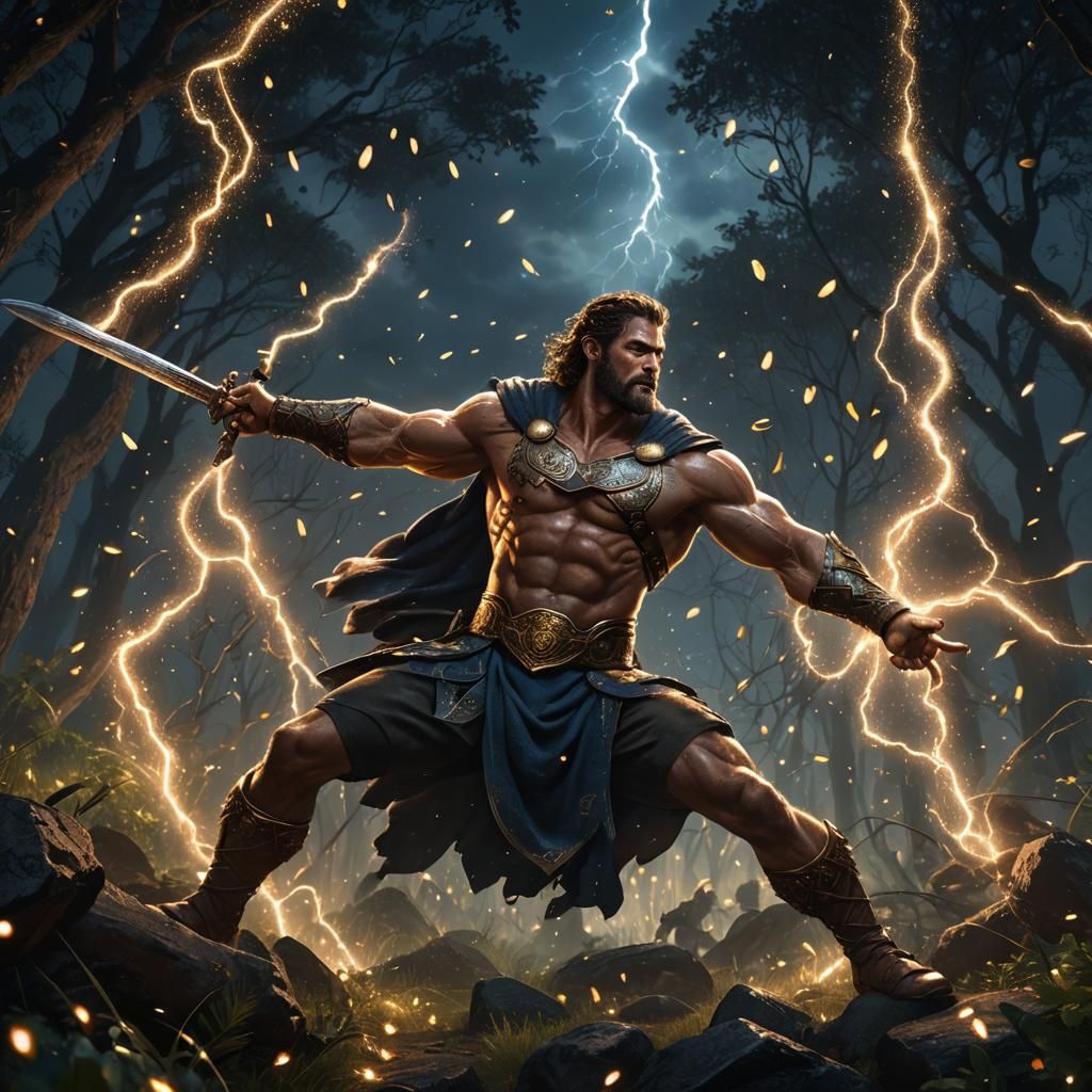 Hercules - AI Generated Artwork - NightCafe Creator