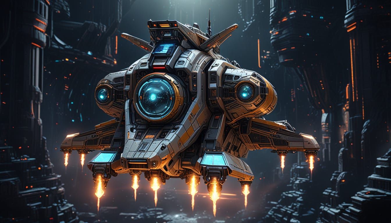 Starship UPA M'Nadiox PX-01 Atmospheric/Space Prototype