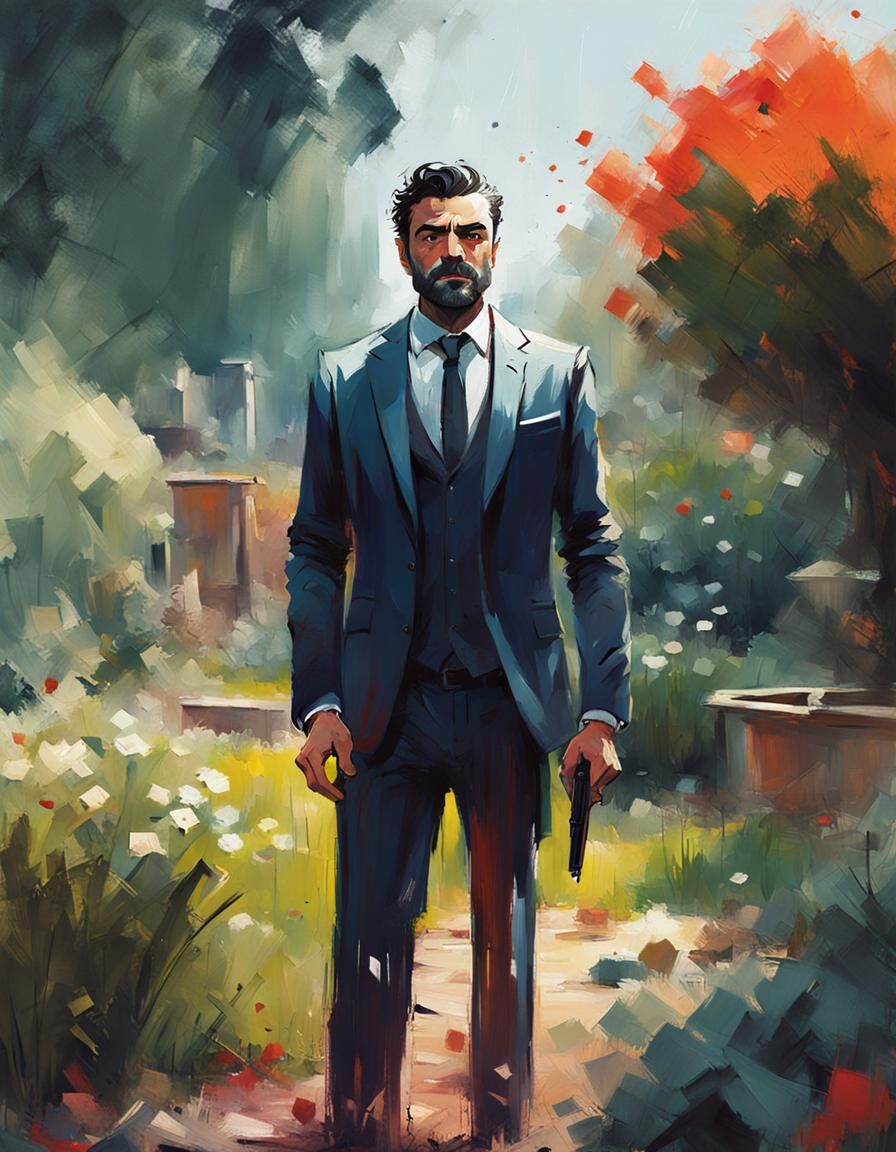 In the style of Ismail Inceoglu (model portrait) - AI Generated Artwork ...
