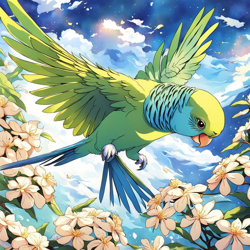 parakeet - AI Generated Artwork - NightCafe Creator