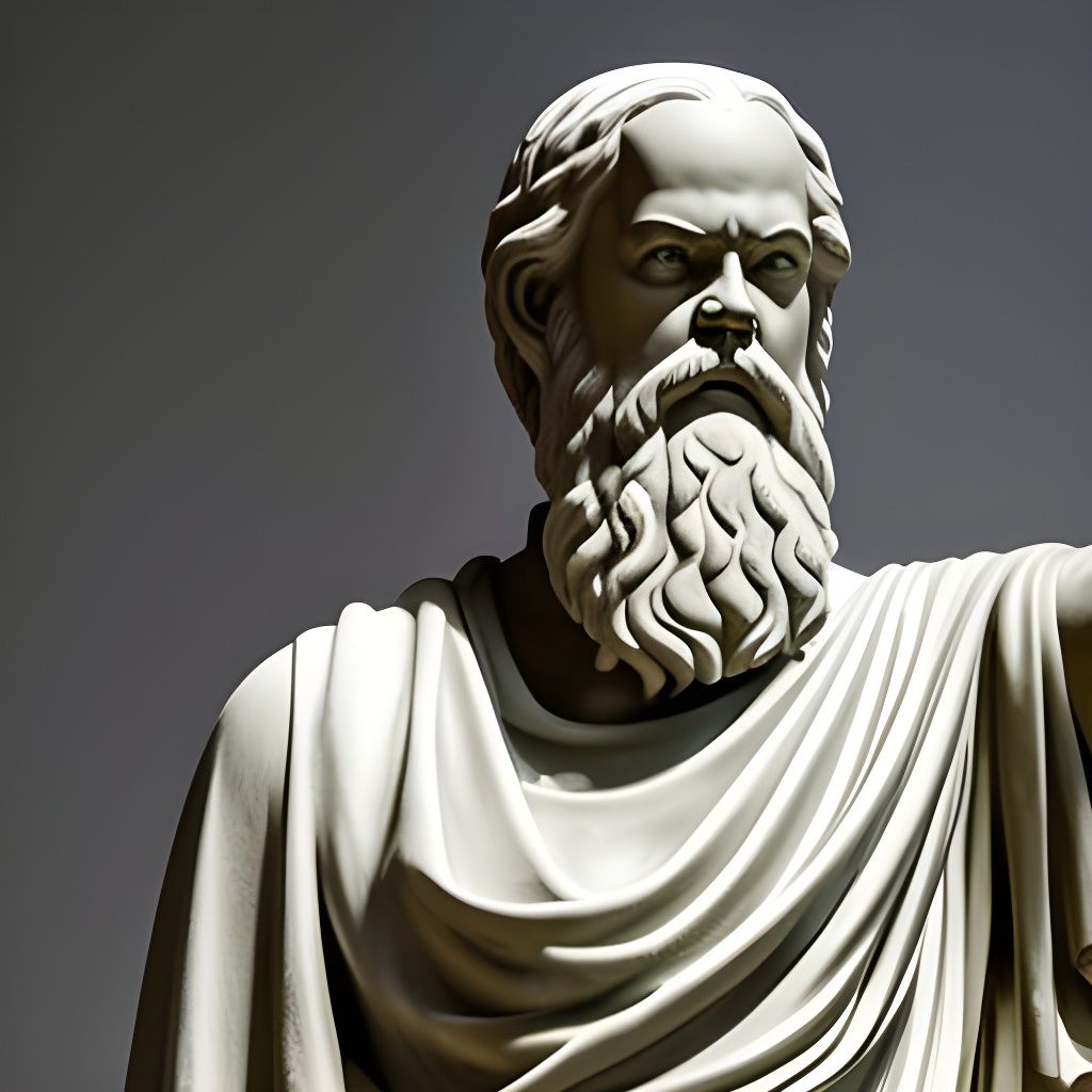 Know Thyself - Socrates - AI Generated Artwork - NightCafe Creator