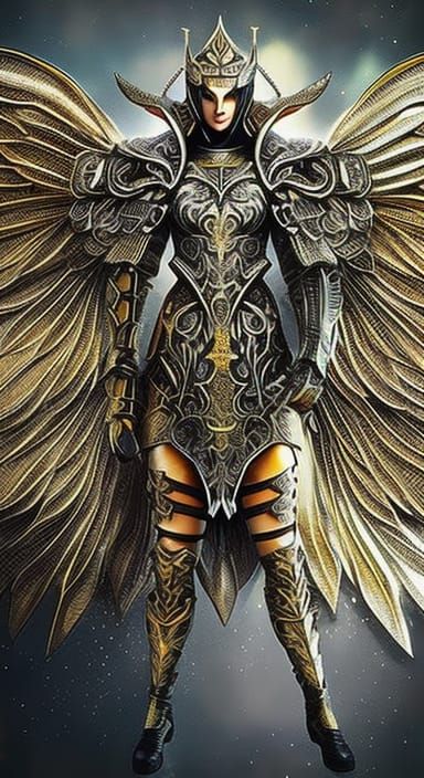 Bee Knight - AI Generated Artwork - NightCafe Creator