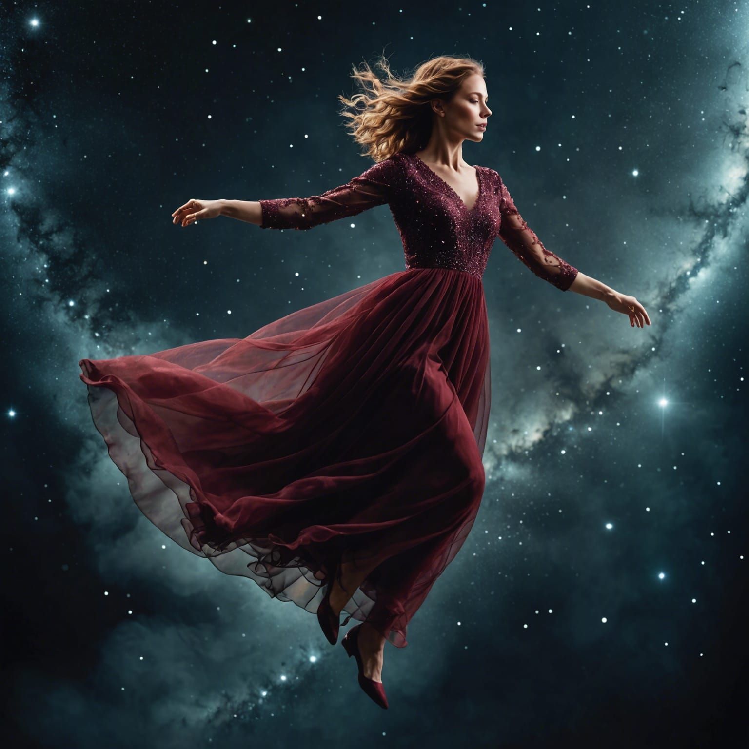 Celestial Grace - AI Generated Artwork - NightCafe Creator