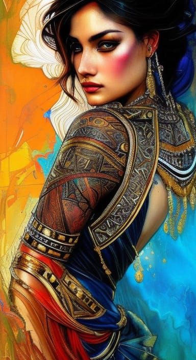 Queen of Saba - AI Generated Artwork - NightCafe Creator