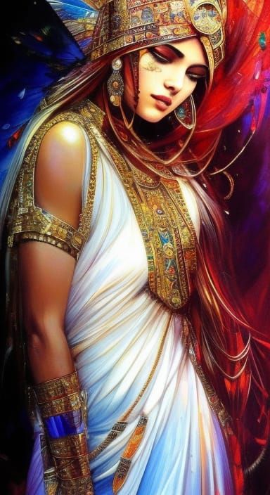 Queen of Saba - AI Generated Artwork - NightCafe Creator