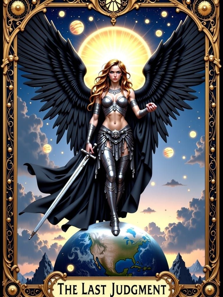 Wild Serenity Tarot: “The Last Judgement”
