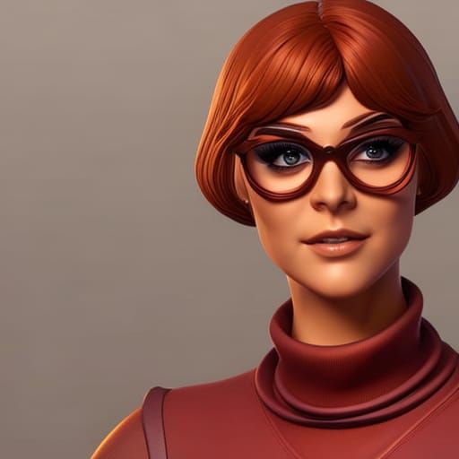 velma from scooby doo, Live Action, - AI Generated Artwork - NightCafe ...