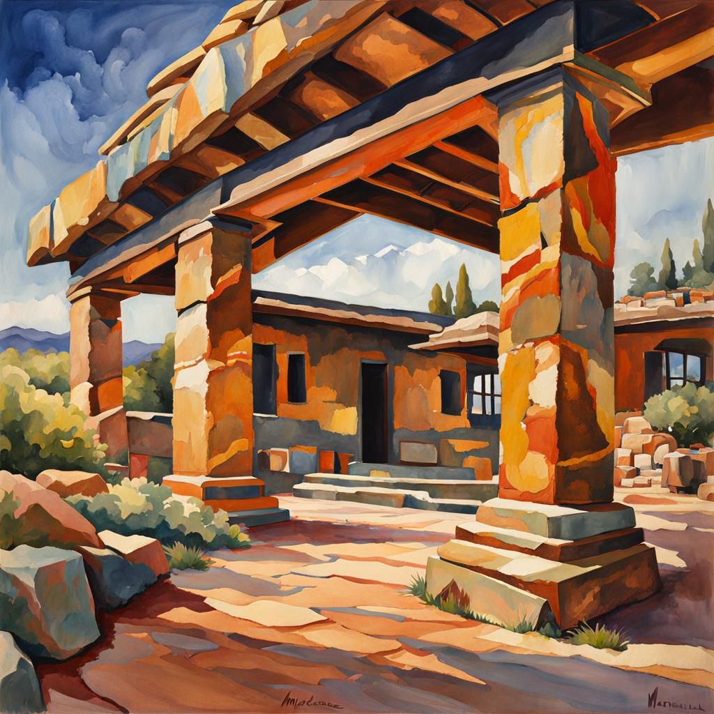 Flagstone Of Flagstaff - AI Generated Artwork - NightCafe Creator