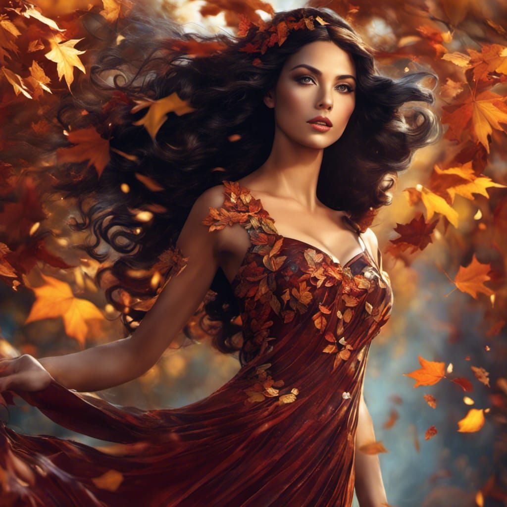 A dream of autumn II - AI Generated Artwork - NightCafe Creator