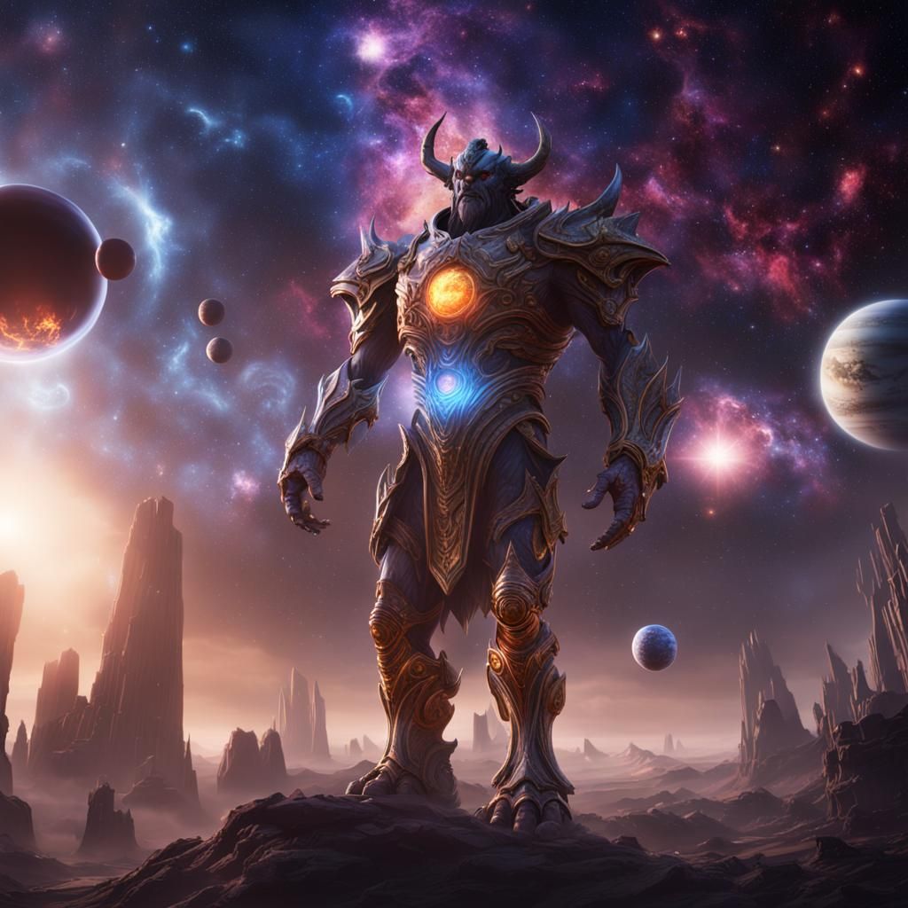 THE TITAN FANTASY - AI Generated Artwork - NightCafe Creator