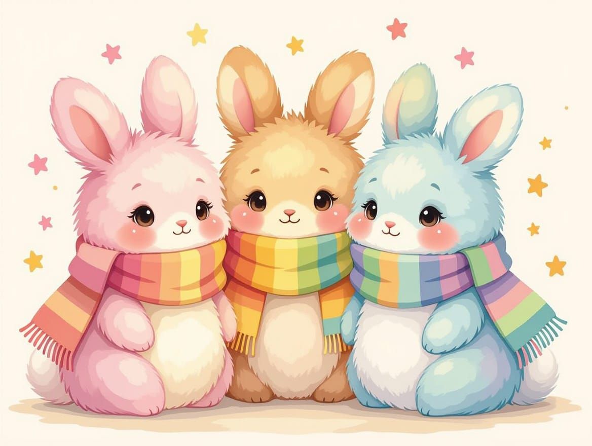 pastel bun-buns - pastel bun-buns