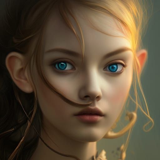 Detailed flawless eyes “Taylor swift as an elven goddess“; realistic ...