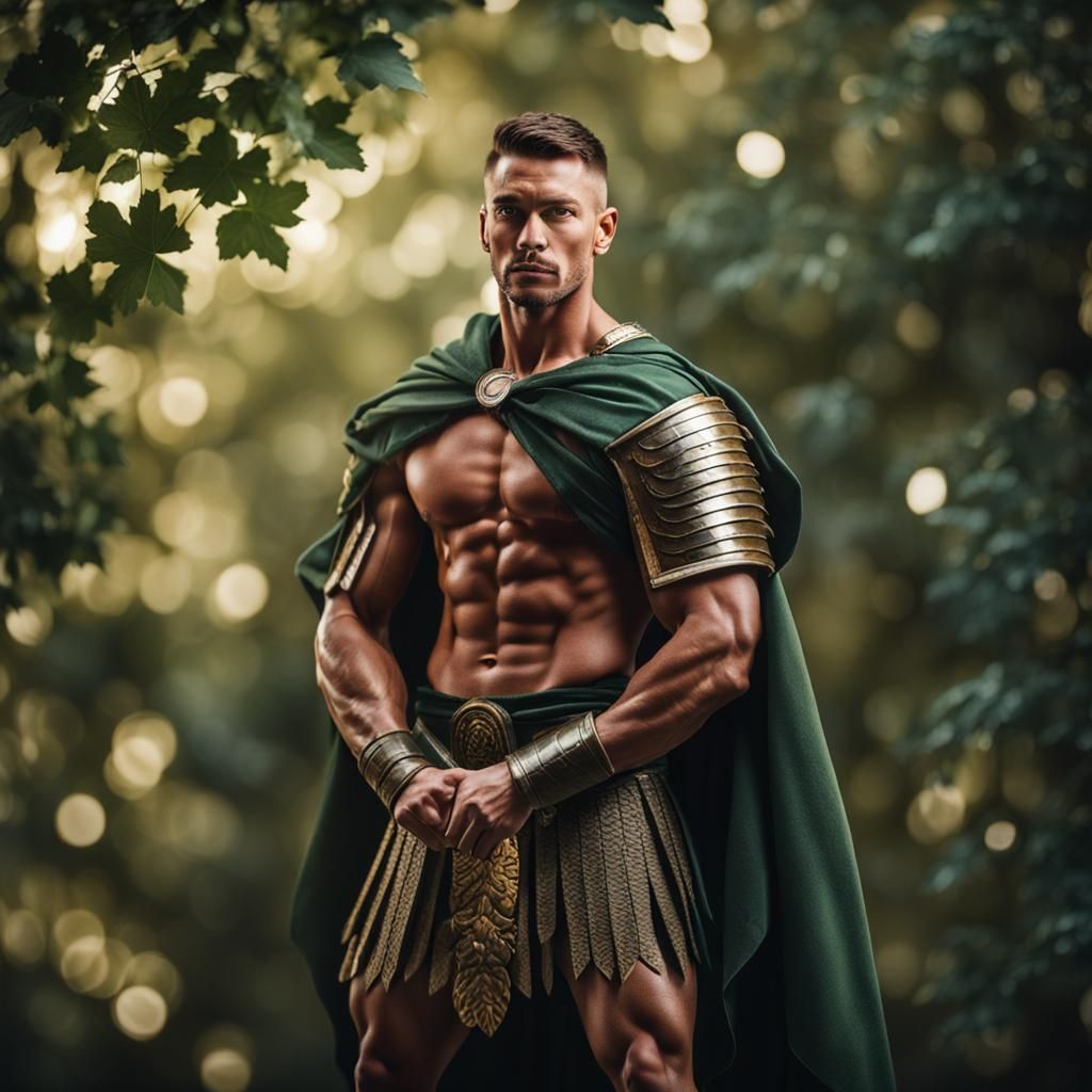 Green warrior - AI Generated Artwork - NightCafe Creator