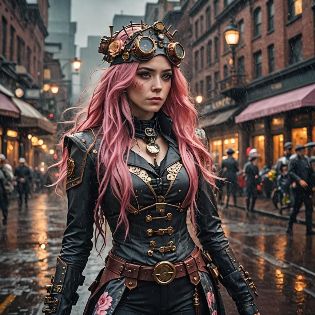 Pink Steam 2 - AI Generated Artwork - NightCafe Creator